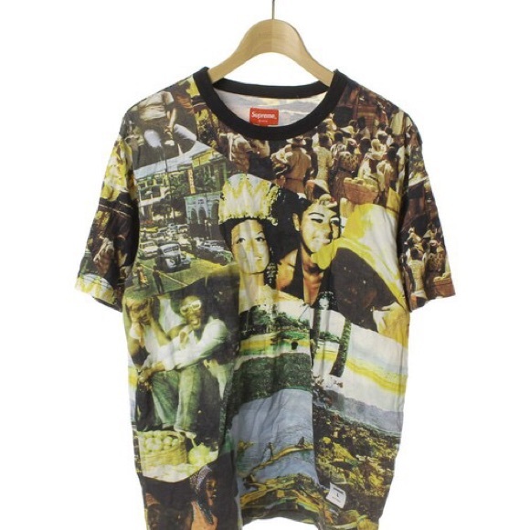 Supreme | Shirts | Supreme All Over Print Collage Tee | Poshmark